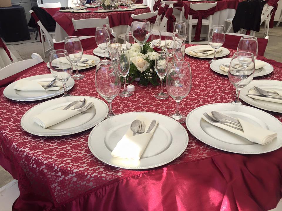 Diamonds Overlay - Linens - Inventory - Mega Party Rental