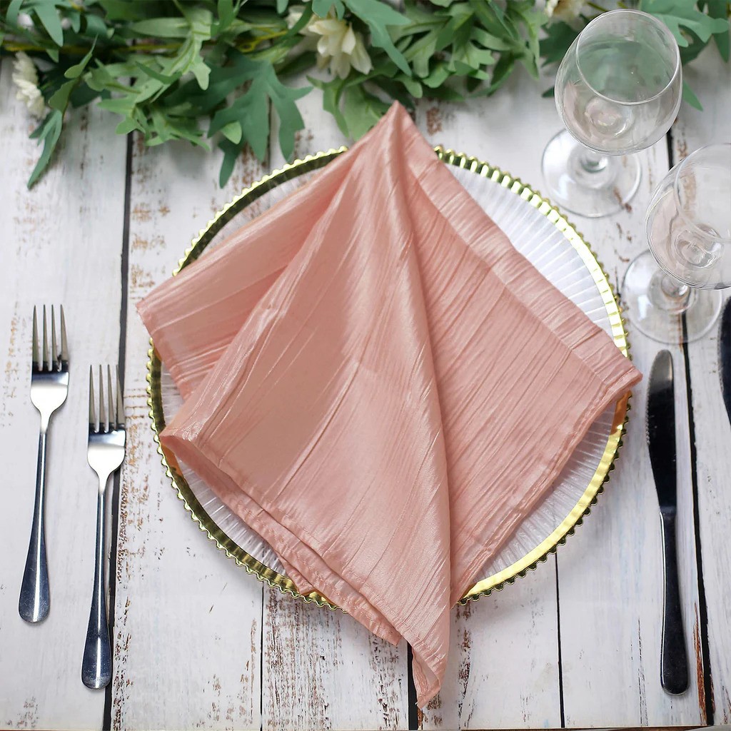 Napkins Taffeta - Napkins - Linens - Inventory - Mega Party Rental
