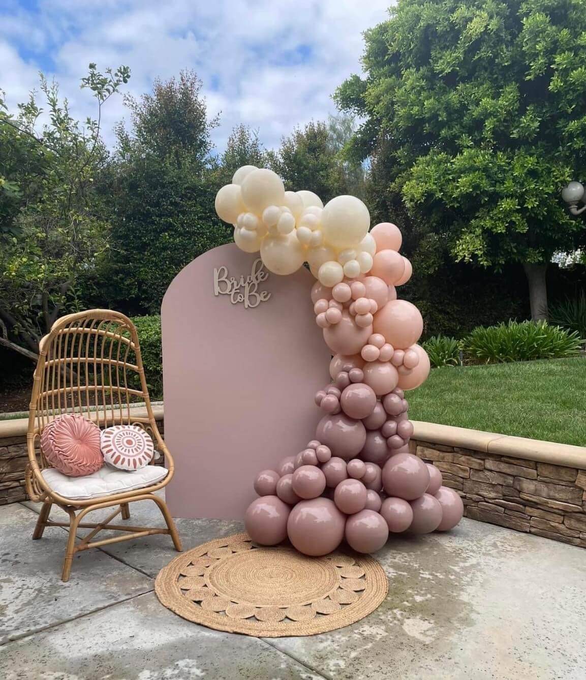 Garland Balloon & Backdrop - Balloons - Services - Mega Party Rental