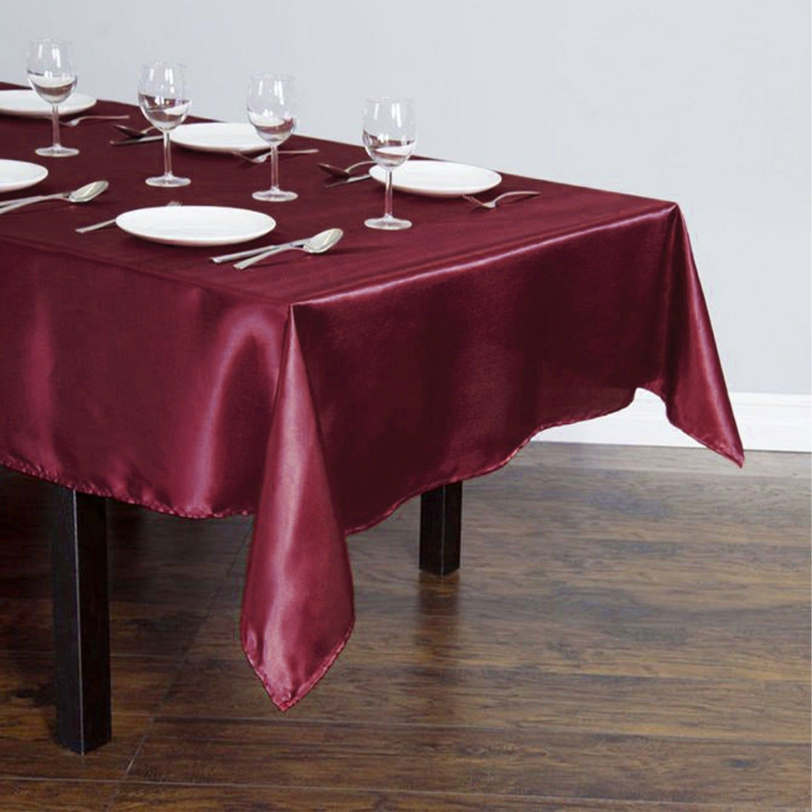 Rectangular satin - Rectangular tablecloth 60x102 - Rectangular ...