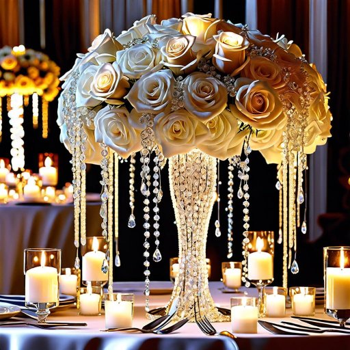 Table Centerpieces - Table Centerpieces - Services - Mega Party Rental